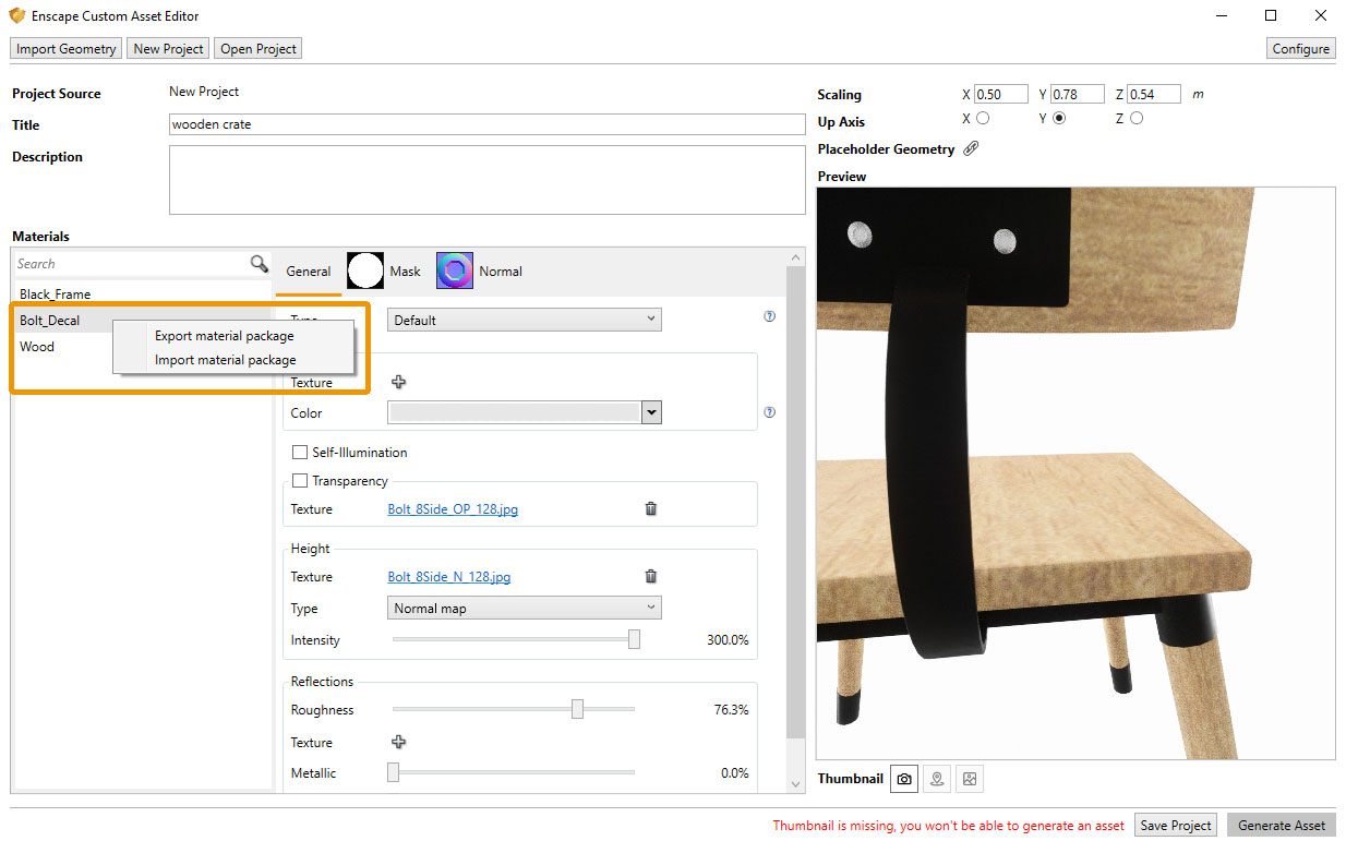 Enscape Custom Asset Library Importing 3d Models Into Enscape